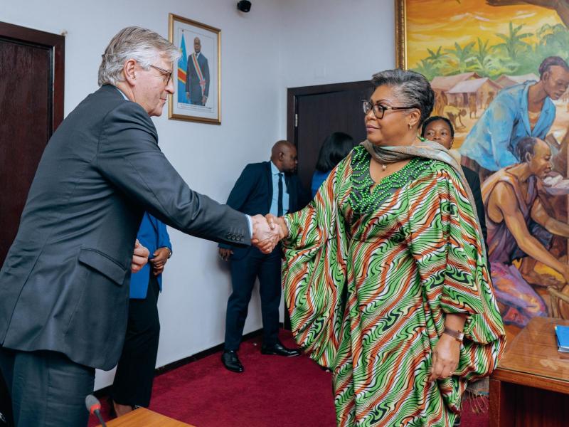 Est de la RDC : Judith Suminwa et Jean-Pierre Lacroix échangent sur la mise en œuvre urgente de ...